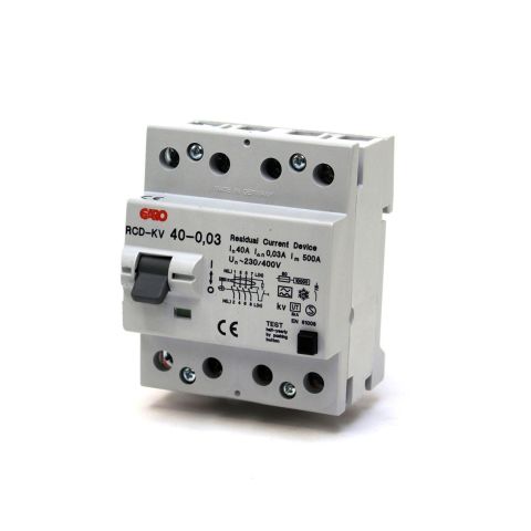 RCD 4P 40A 30MA Garo Jordfelsbrytare 3028542 | Proffsmagasinet